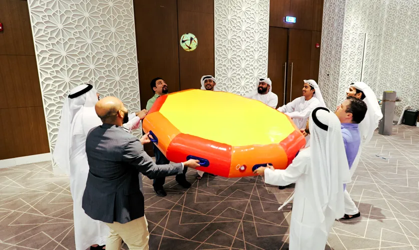 Bouncing Ball Challenge Team Building Activity | TalentEx