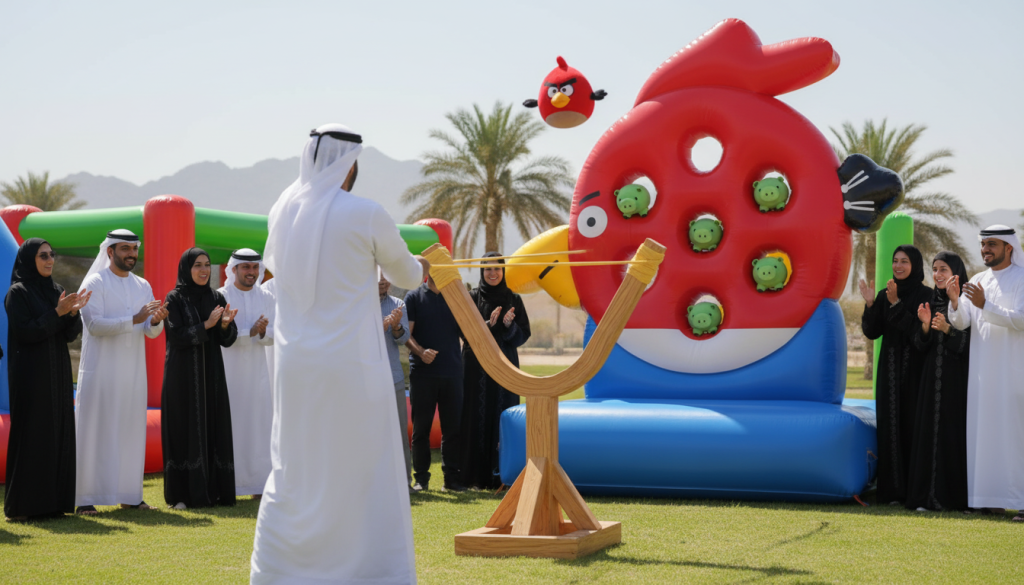 Team Building Inflatable Activities for Fun Corporate Events